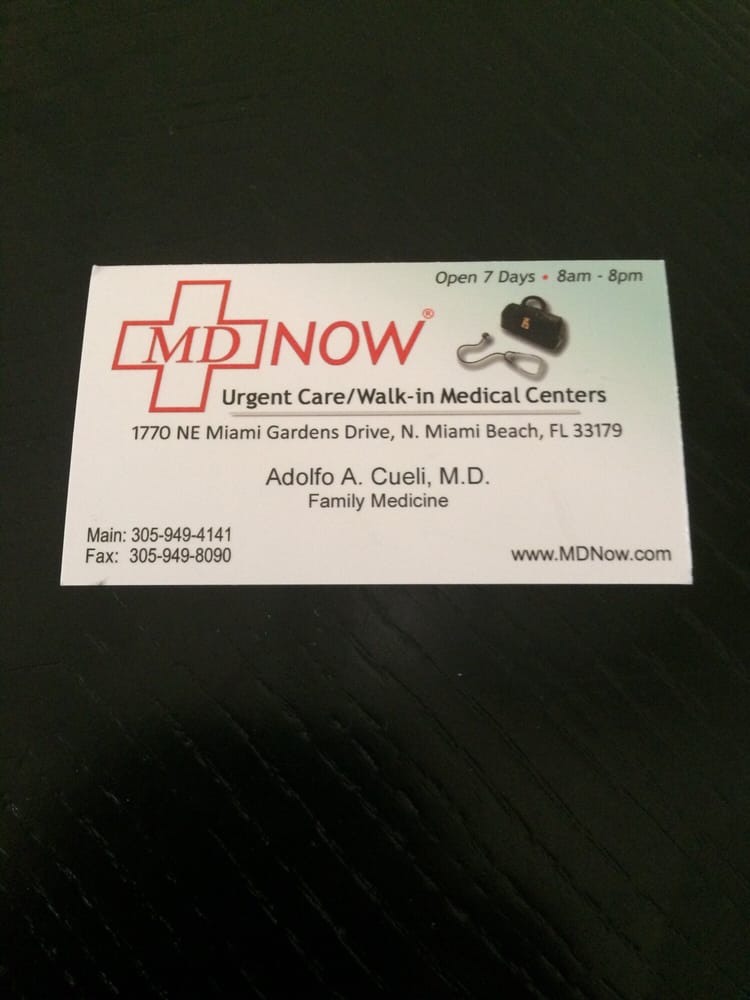 MD Now Urgent Care - Book Online - Urgent Care in Miami, FL 33179 | Solv